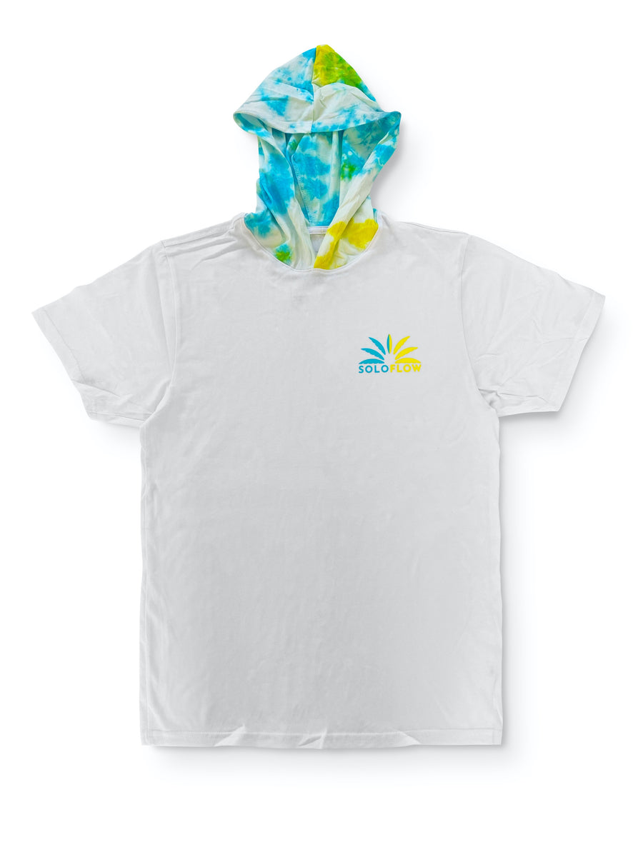 Tropical Flow Tank + Sunshine Hood Tee (Bundle) – Soloflow Brand