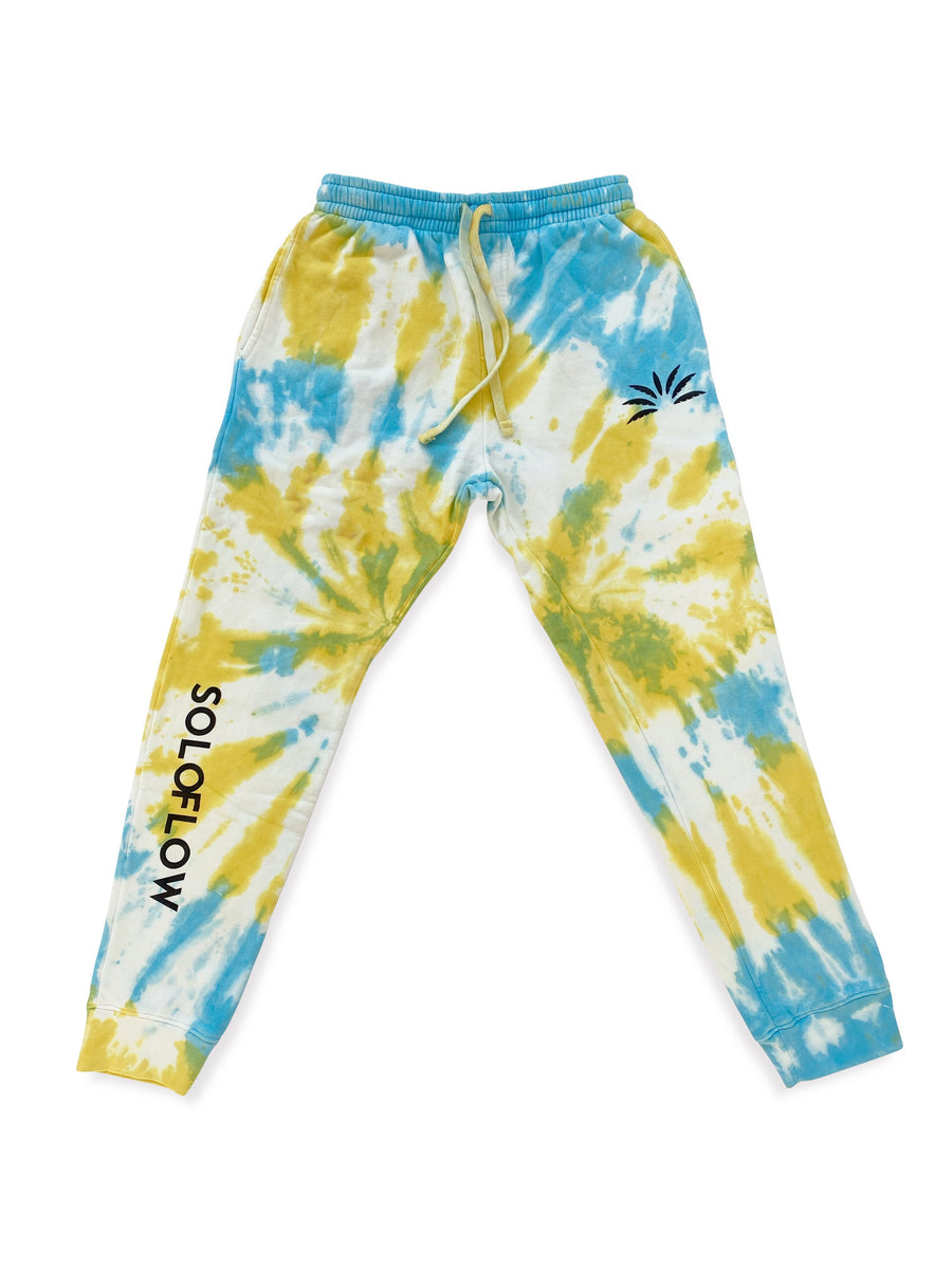 Floral Vibes Tee + Tie-Dye Joggers (Bundle) – Soloflow Brand
