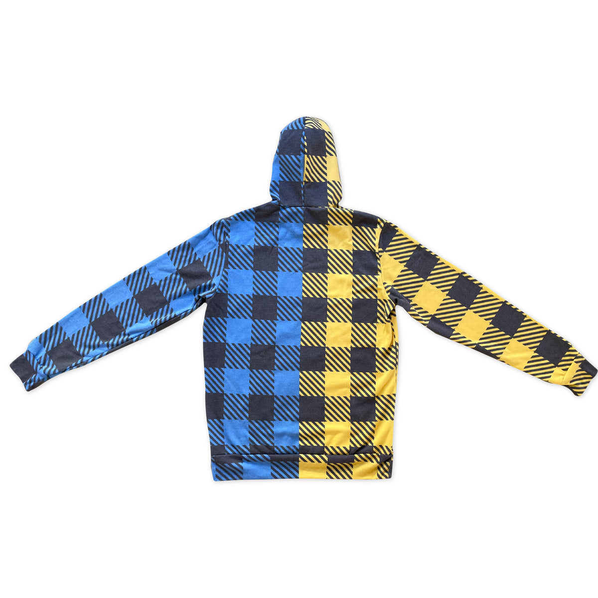 Mismatch Plaid Hoodie – Soloflow Brand