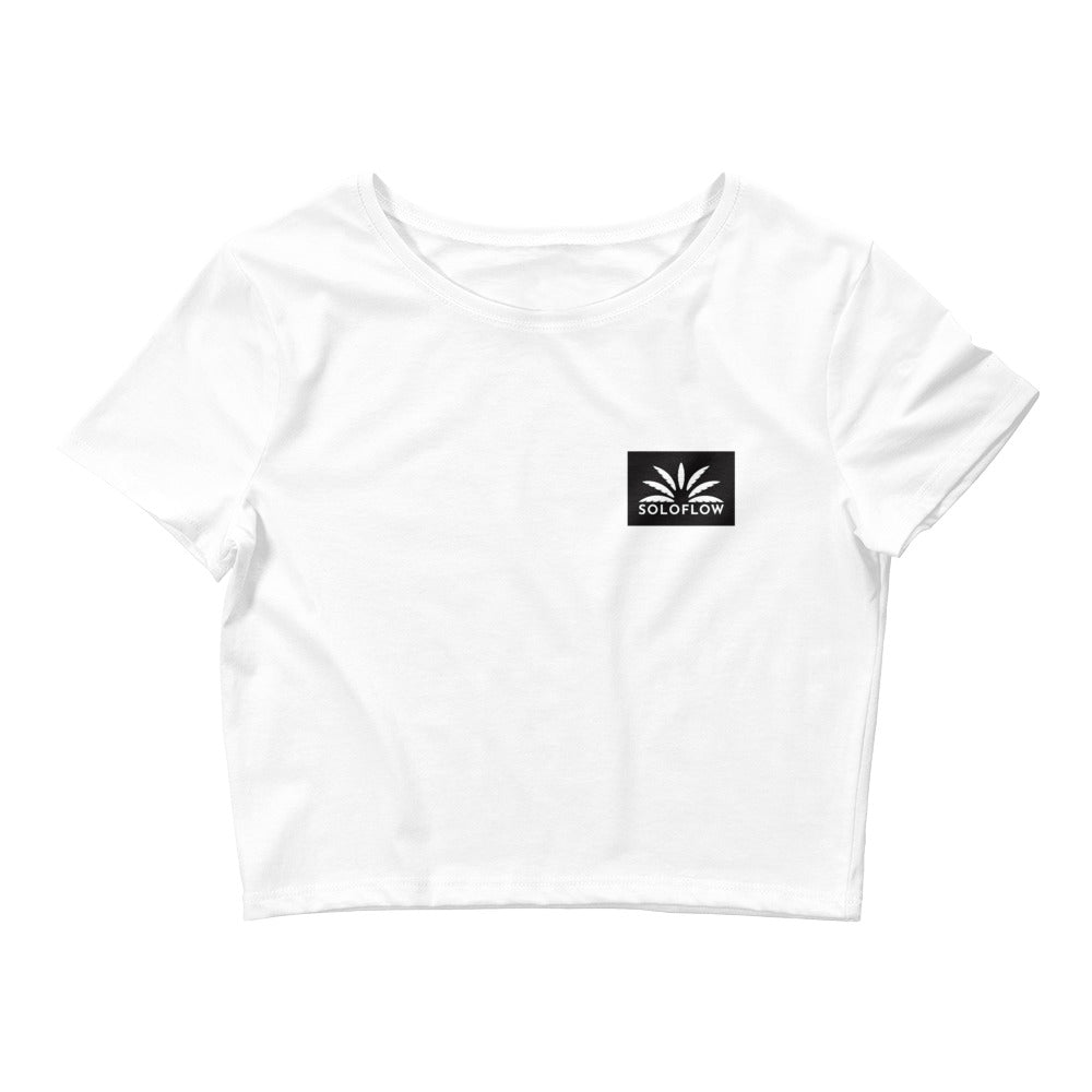 Logo Crop Tee – Soloflow Brand